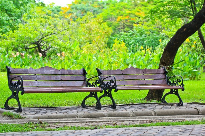 Relax chair in Park Chair | Stock image | Colourbox