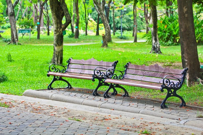 Relax chair in Park Chair | Stock image | Colourbox