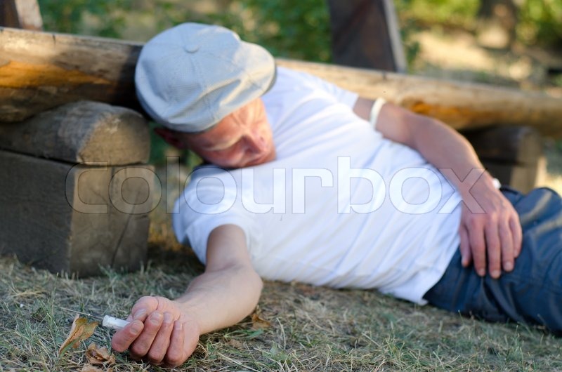 Drugs man | Stock image | Colourbox
