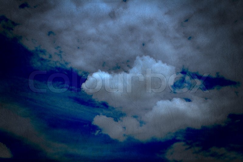 Vintage sky grunge background | Stock Photo | Colourbox