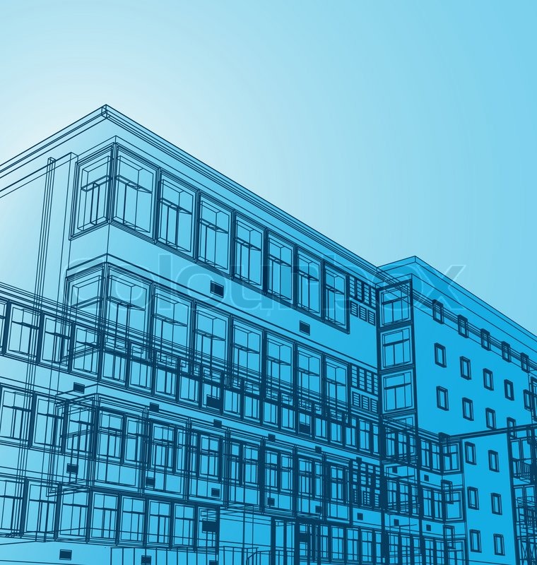 Background of Building structure ... | Stock vector | Colourbox