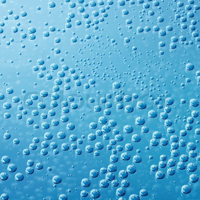 Wasserblasen Hintergrund | Stock Bild | Colourbox