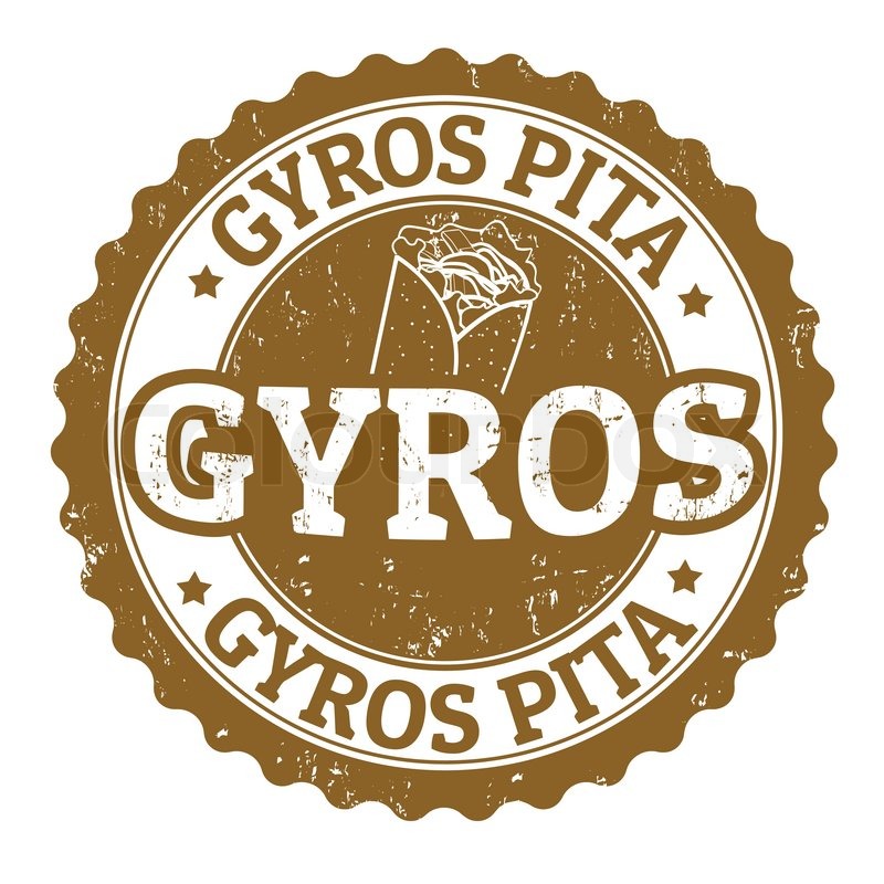 Gyros sign | Stock vector | Colourbox