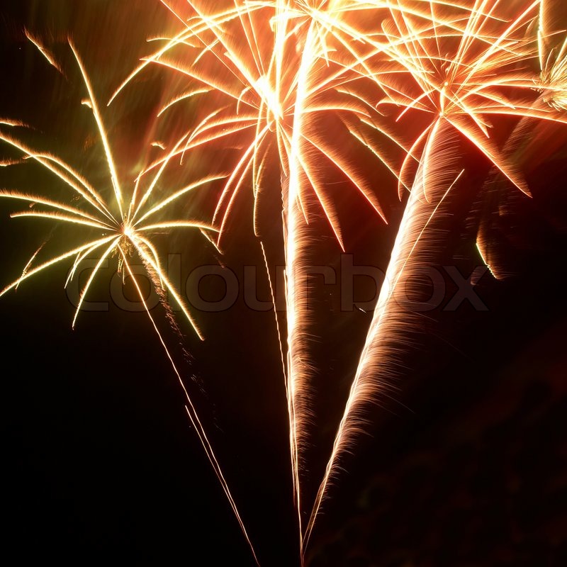 Colorful fireworks | Stock image | Colourbox