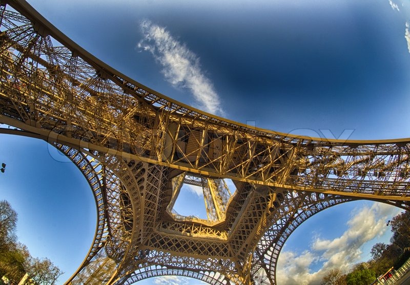 Unusual wide angle view inside the ... | Stock Photo | Colourbox