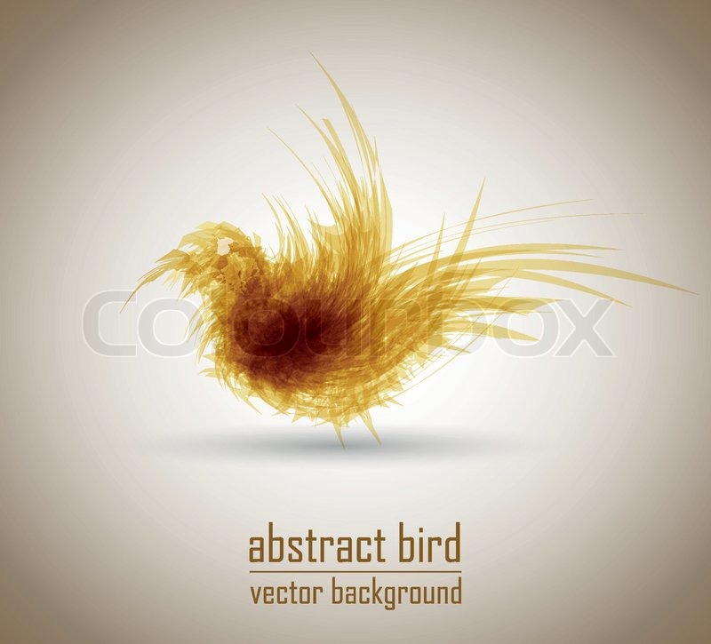Abstract bird | Stock vector | Colourbox