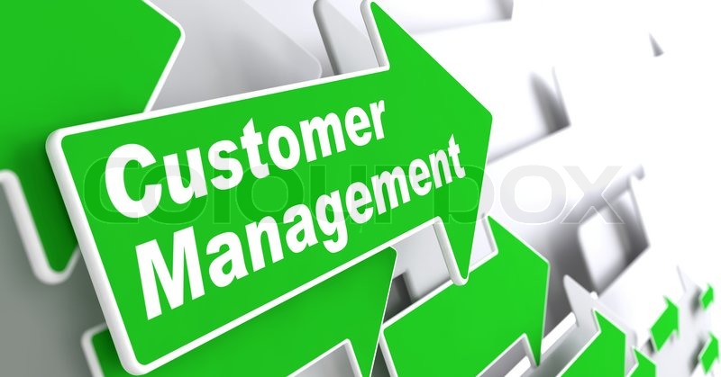 Customer Management Business Concept | Stock Bild | Colourbox