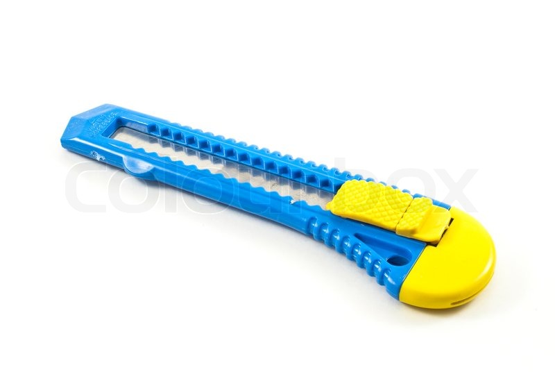 Blue cutter | Stock image | Colourbox