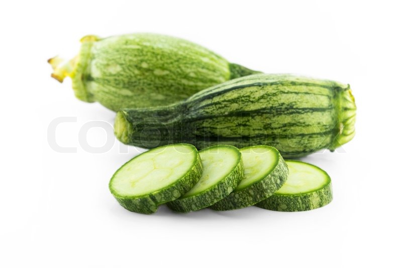 Fresh zucchini fruits, Fresh vegetable ... | Stock image | Colourbox