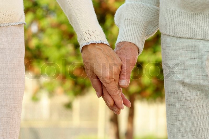 Par holde hænder | Stock foto | Colourbox
