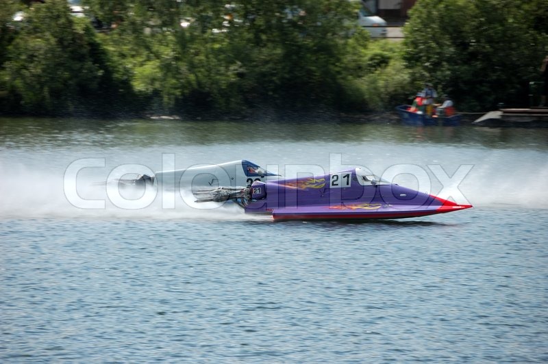 Speedboat Race | Stock image | Colourbox