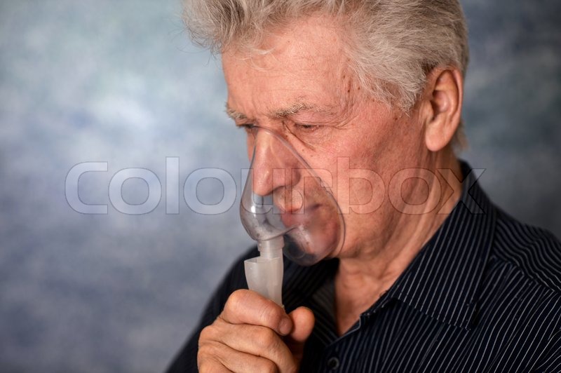 Close-up Portrait von einem älteren ... | Stock Bild | Colourbox