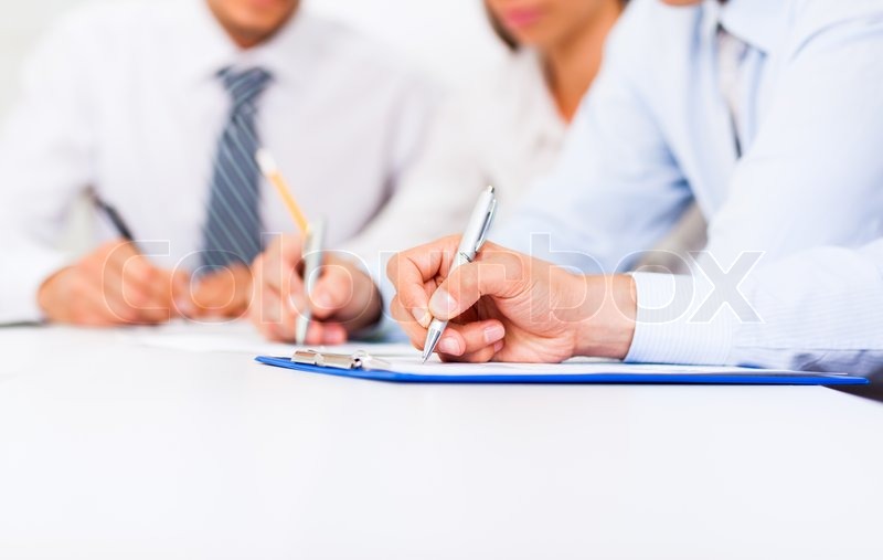 Geschäftsleute Büro | Stock Bild | Colourbox