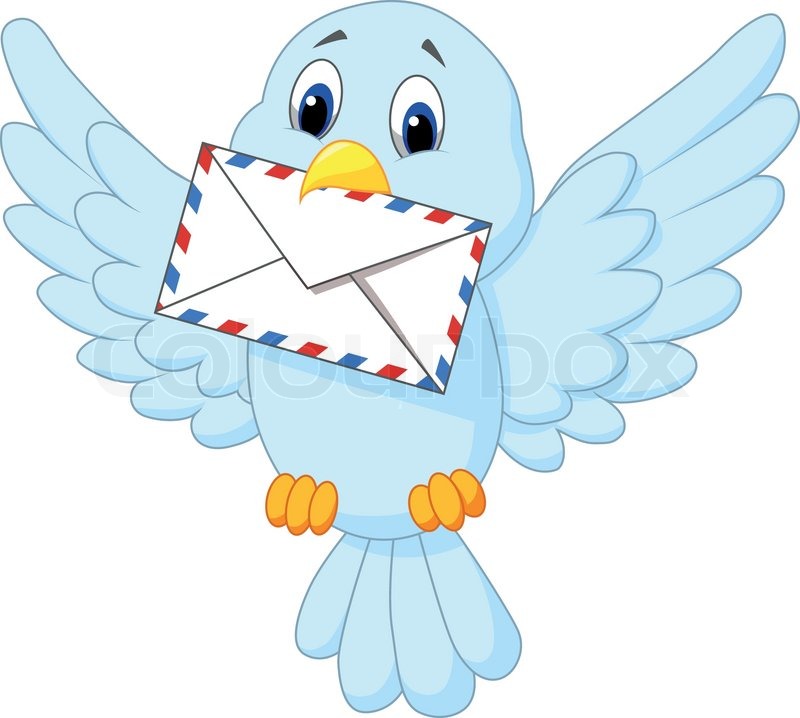 Mail Bird2eps | Stock-Vektor | Colourbox