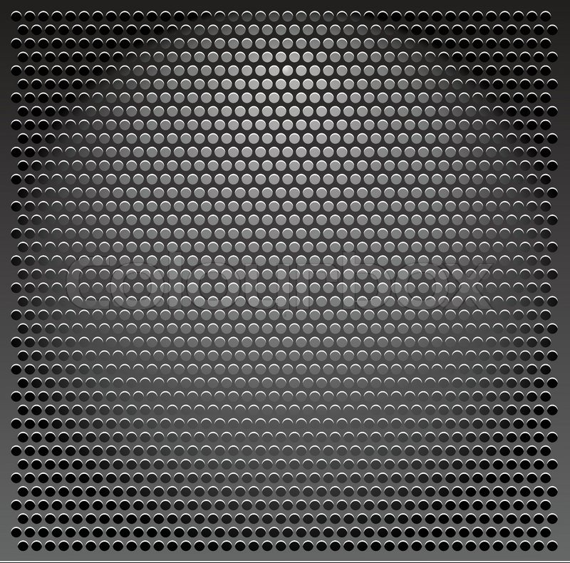 Abstract texture, silver metal grill ... | Stock vector | Colourbox