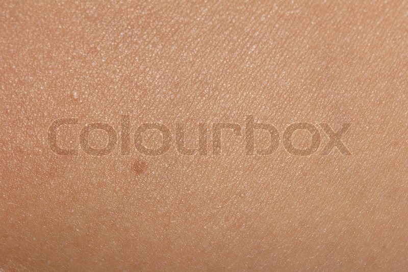 Background of the human skin. macro | Stock image | Colourbox