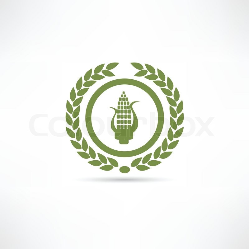 Majs ikon | Stock vektor | Colourbox