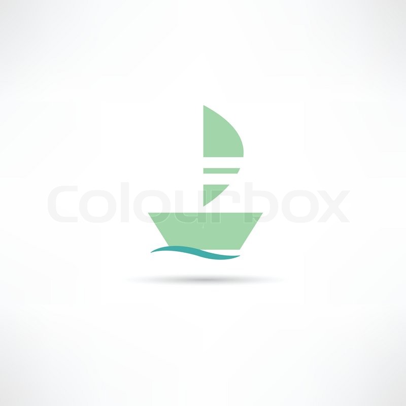 Sailfish icon | Stock vector | Colourbox