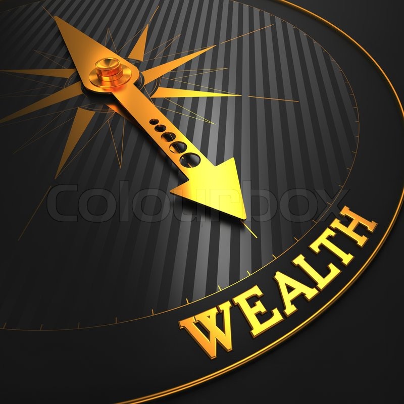 Wealth Business Background | Stock Bild | Colourbox