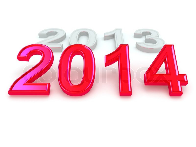 Happy New Year 2014 | Stock image | Colourbox