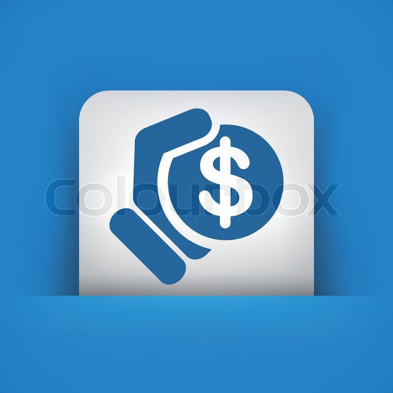 Geld icon | Stock-Vektor | Colourbox