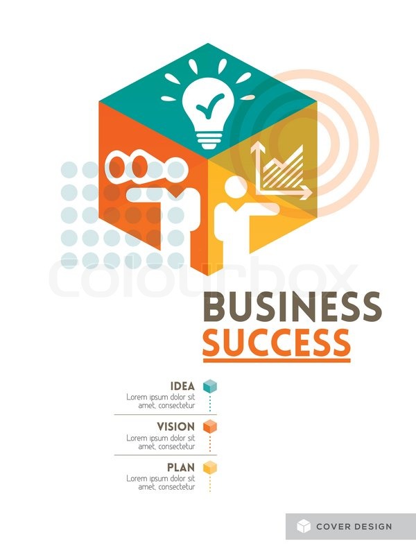 Cubic Business Success concept ... | Stock Vector | Colourbox