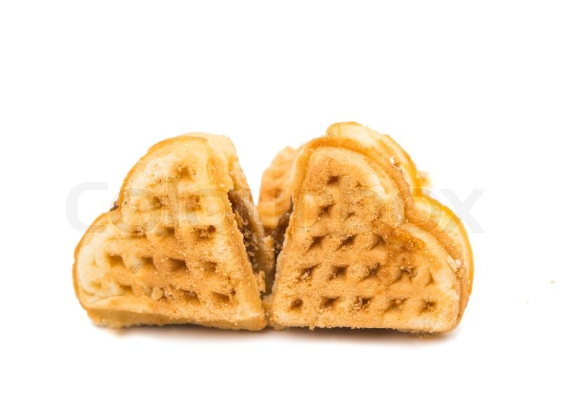 Waffeln isoliert | Stock Bild | Colourbox