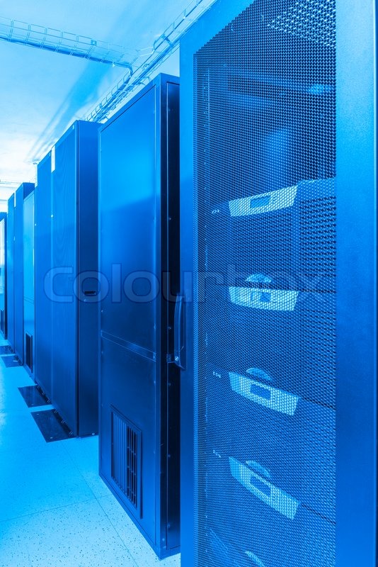 Netzwerk -Server-Raum | Stock Bild | Colourbox