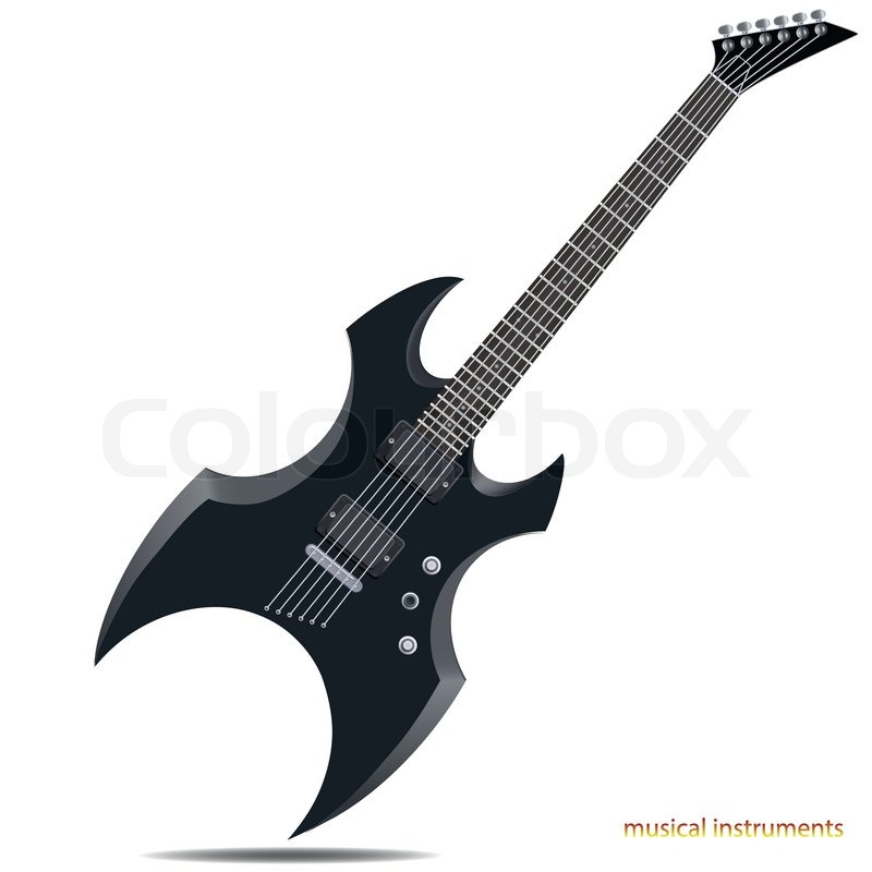 E-Gitarre | Stock-Vektor | Colourbox