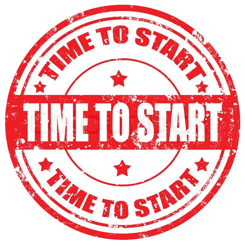 Grunge rubber stamp with text Time To ... | Stock vector | Colourbox