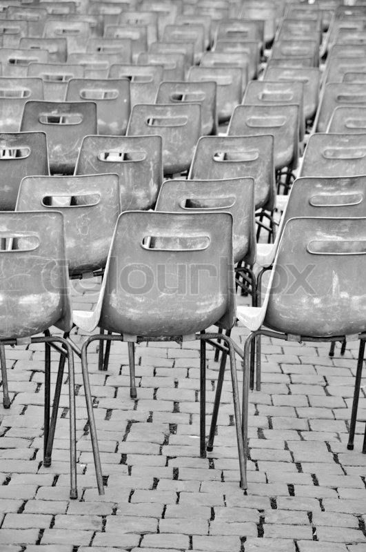 Empty chairs | Stock image | Colourbox