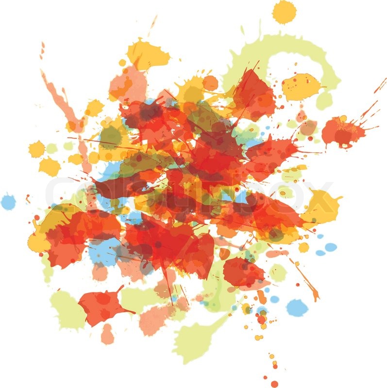 Aquarell splash | Stock-Vektor | Colourbox