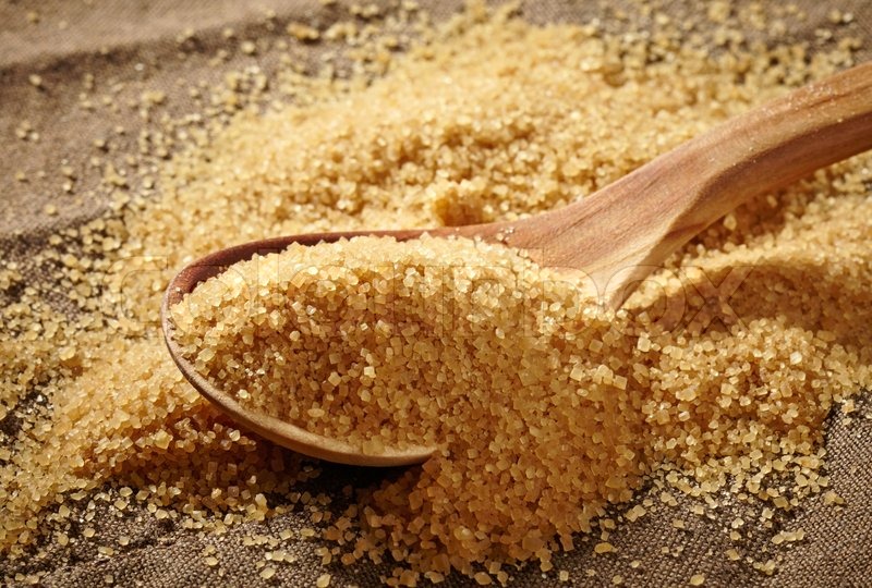 Brauner Zucker Haufen | Stock Bild | Colourbox