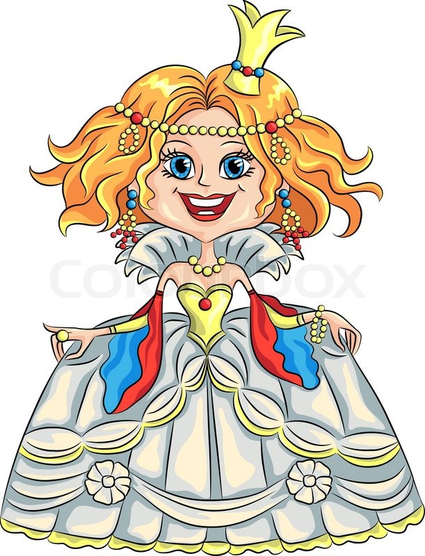 Fairytale cartoon funny smiling ... | Stock vector | Colourbox