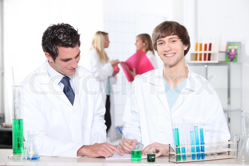 Science lesson | Stock image | Colourbox