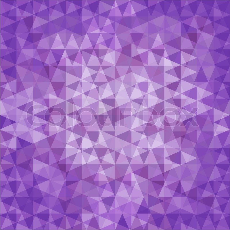 Violet triangle background | Stock image | Colourbox