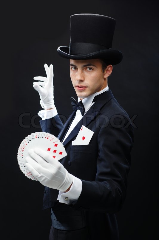 Magic, performance, circus, gambling, ... | Stock image | Colourbox
