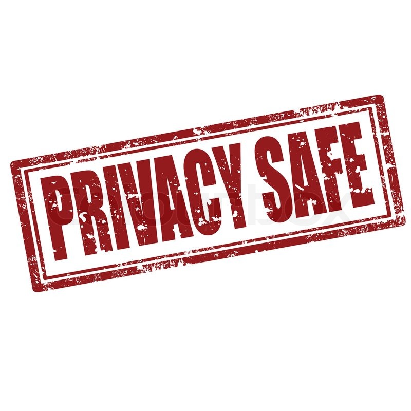 Privacy Safe-stamp | Stock Vector | Colourbox
