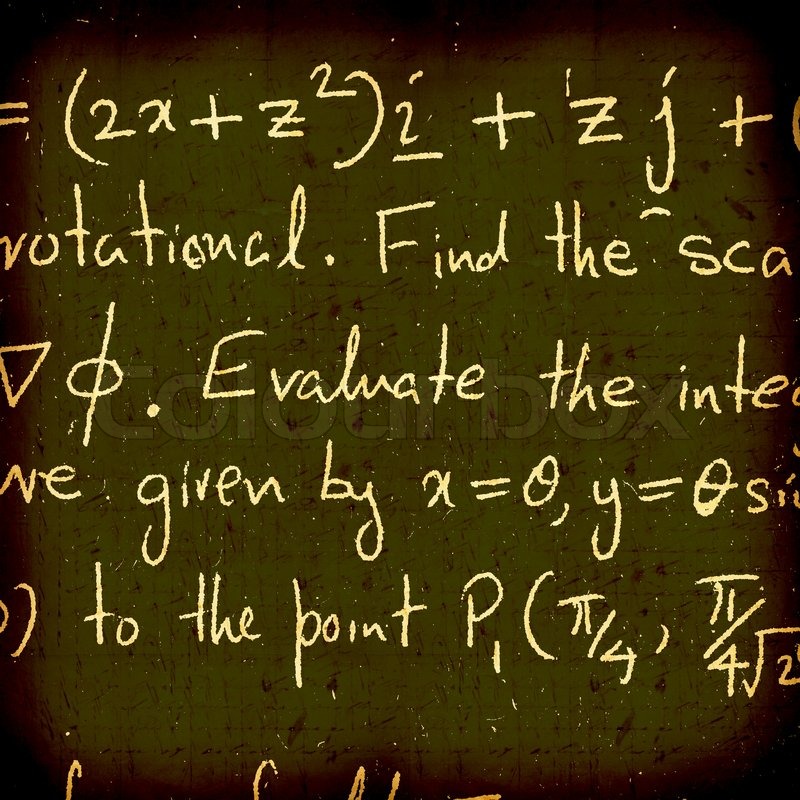 Mathematical Engineering Background | Stock image | Colourbox