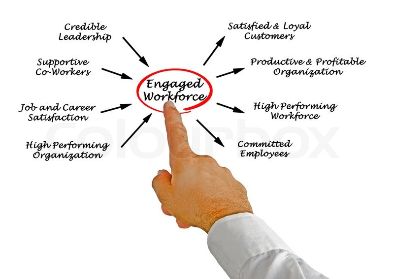 Engaged workforce | Stock image | Colourbox