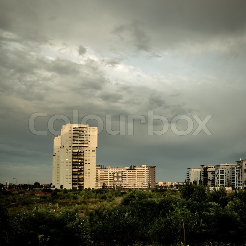 Desolate City Landscape