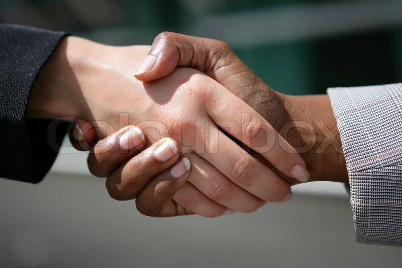 Handshake | Stock image | Colourbox