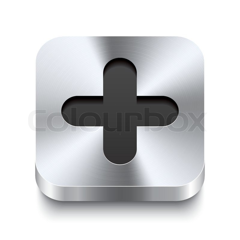 Grey Plus Icon