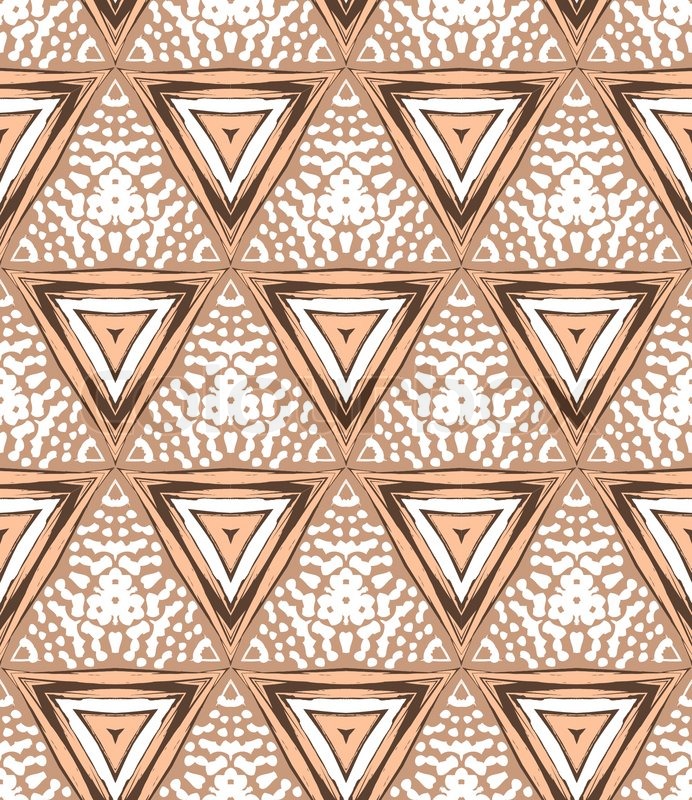 1930s Art deco geometric pattern with triangles. Texture for web, print ...