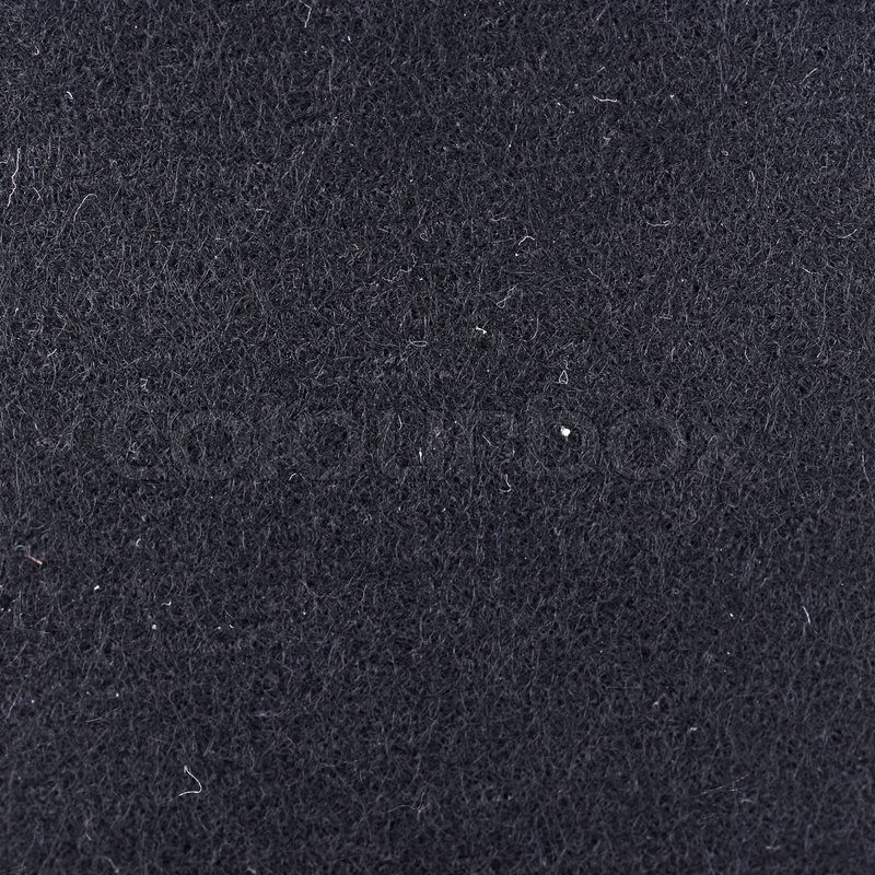 Sort filt stof | Stock foto | Colourbox