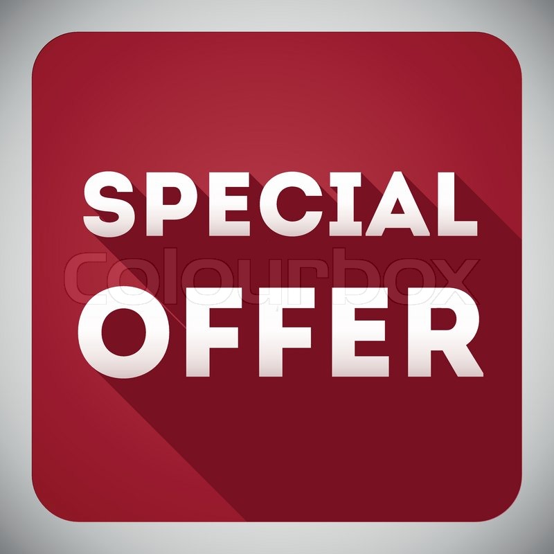 Sonderangebot, flaches Design , Symbol ... | Stock-Vektor | Colourbox