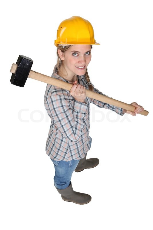 Construction Worker Chick