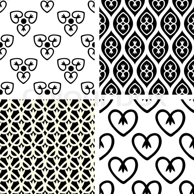 Seamless patterns | Stock vector | Colourbox