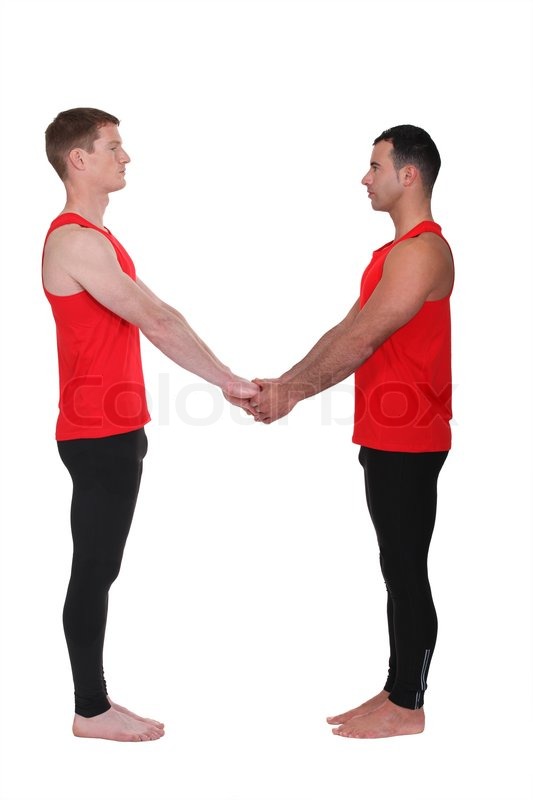 Human letter M | Stock image | Colourbox