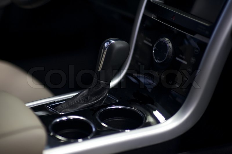 Elegant Modern Car Console with ... | Stock image | Colourbox